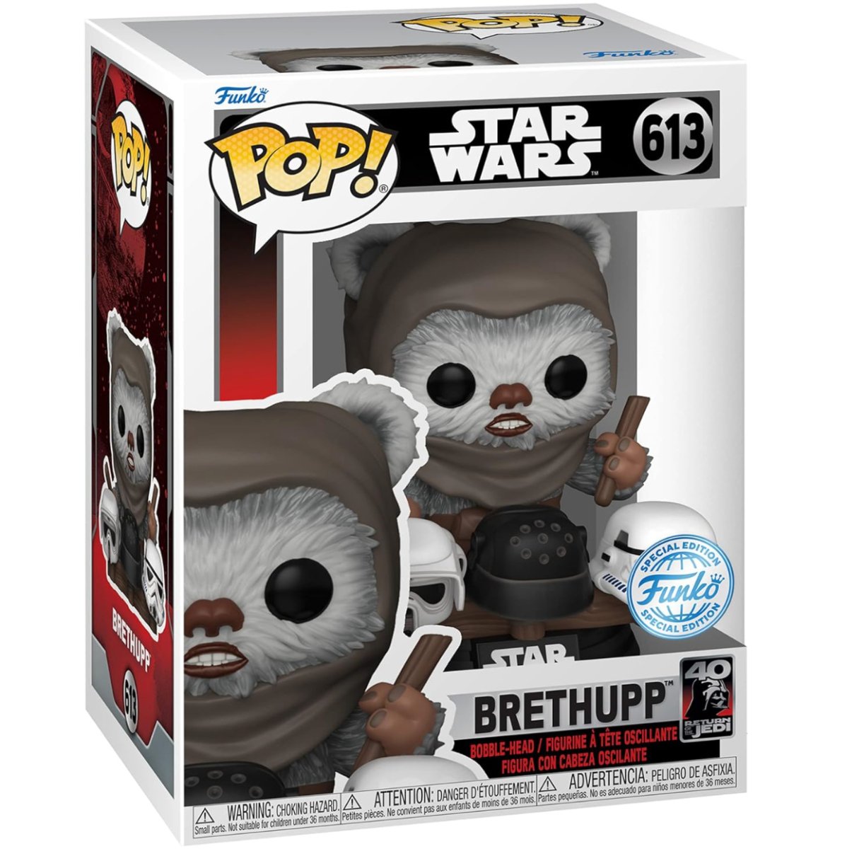 Star Wars Brethupp with Helmets Return of the Jedi Special Edition 613 Funko Pop Vinyl Star