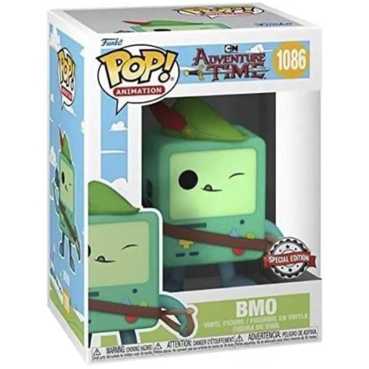 Adventure Time - BMO w/ Bow (Special Edition) #1086 - Funko Pop! Vinyl ...