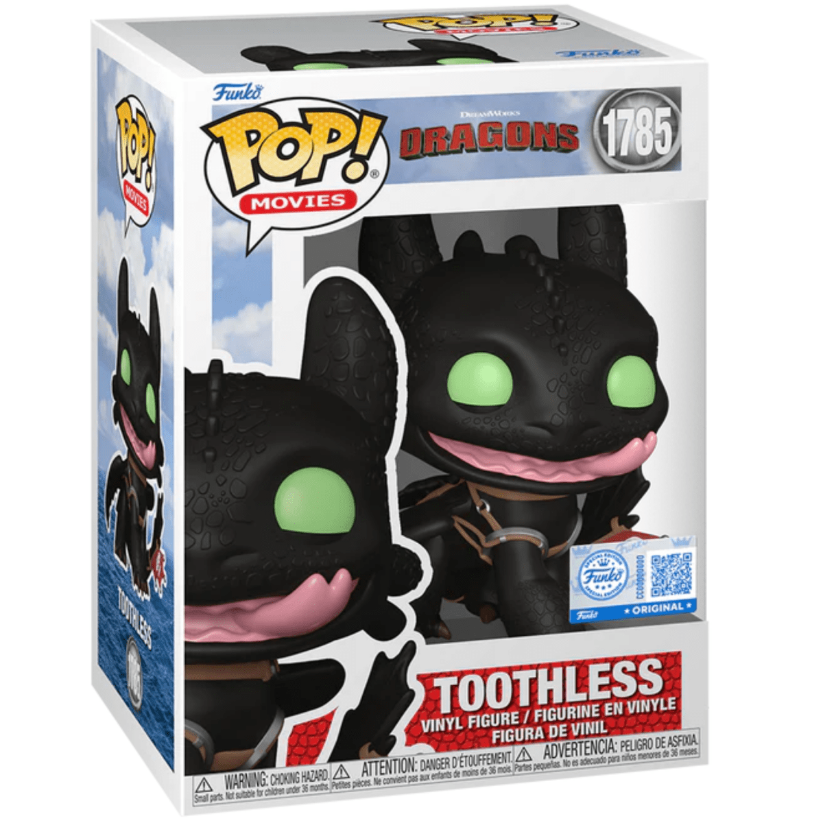How To Train Your Dragon Dragons - Toothless [w/ Tongue] (Special ...