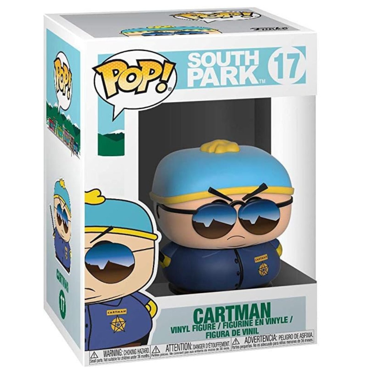 South Park - Cartman [Officer] #17 - Funko Pop! Vinyl Animation ...
